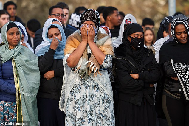 Heartbroken father speaks at vigil for tragic teenager Teklay
