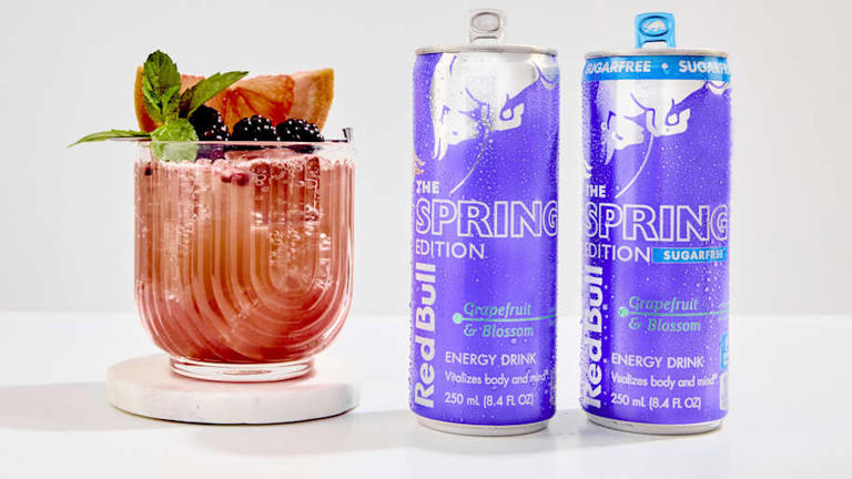 Red Bull pops open a burst of springtime refreshment with its newest flavor