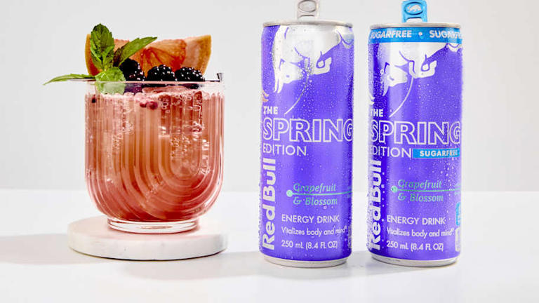 Red Bull pops open a burst of springtime refreshment with its newest flavor