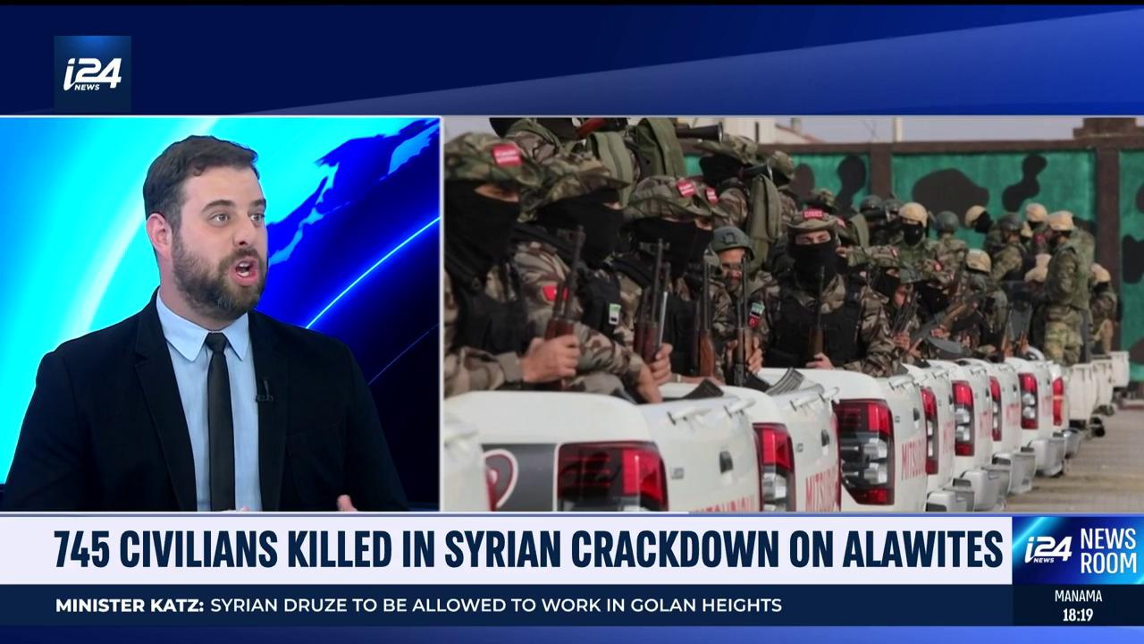 745 civilians killed in Syrian crackdown on Alawites