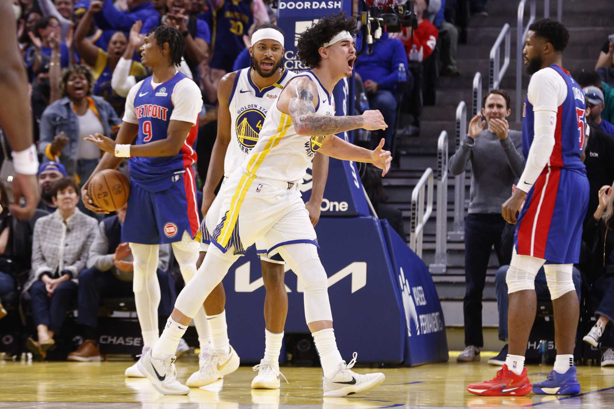 Warriors’ Gui Santos has remained steady since cracking the rotation