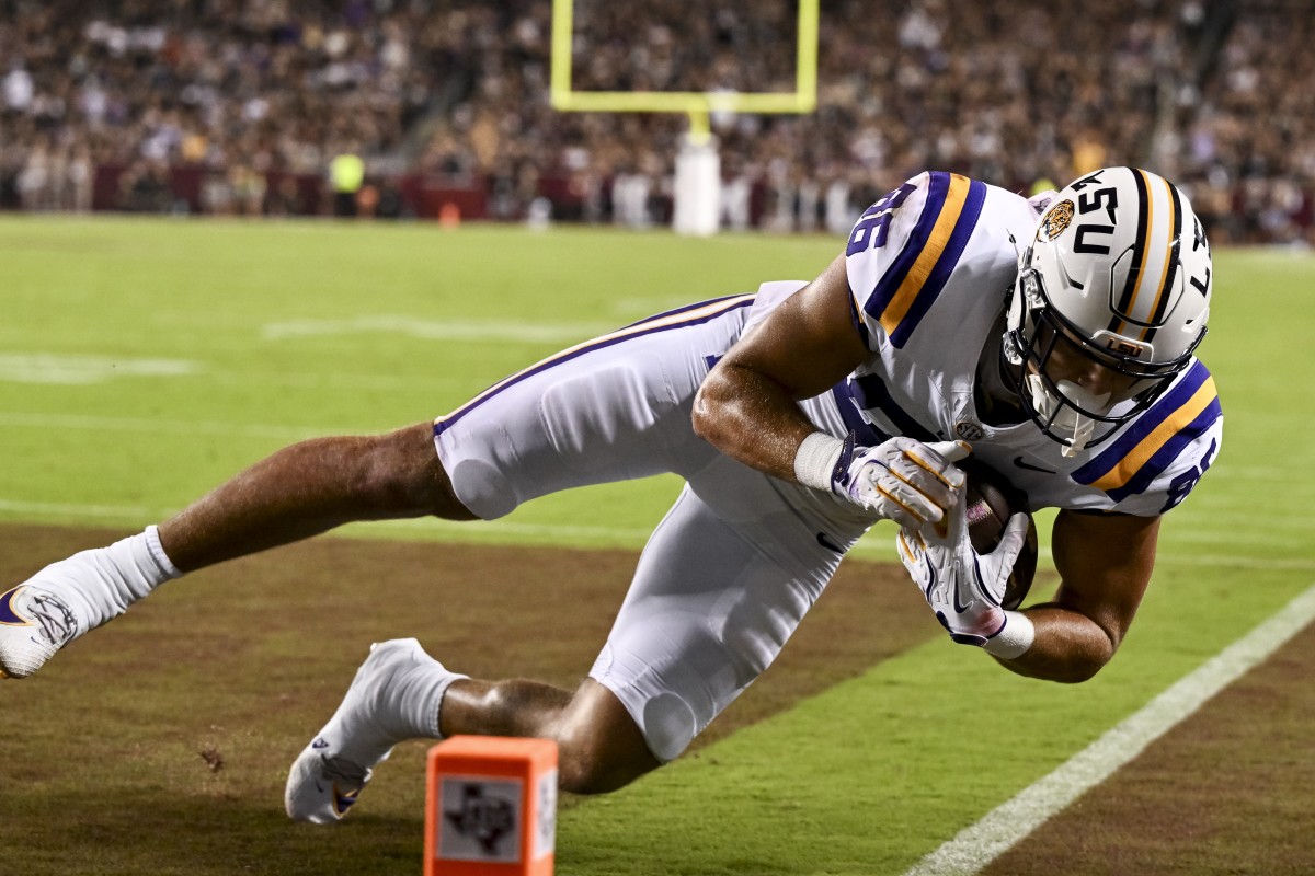 Former LSU Tigers tight end Mason Taylor is rising how high in NFL ...