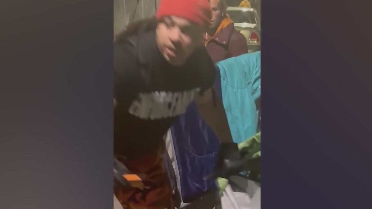 Charges for man seen slashing homeless tents