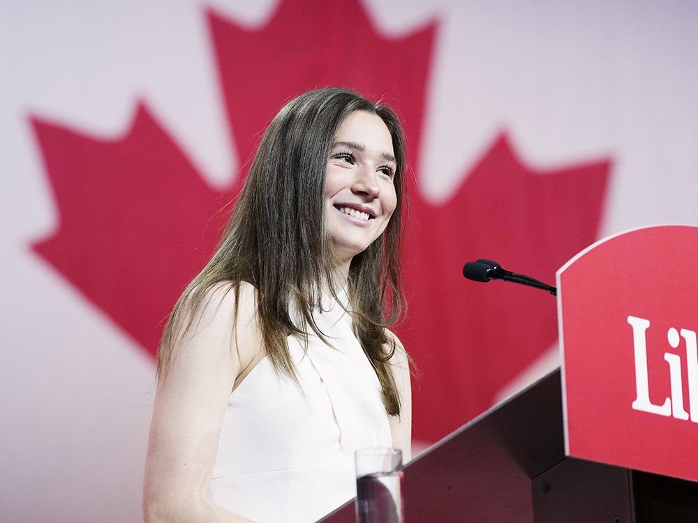 'We're taking him back': Justin Trudeau's daughter, Ella-Grace, introduces him for final speech