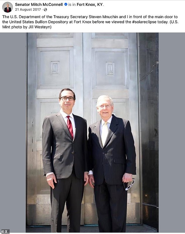 Revealed: What witnesses saw inside Fort Knox