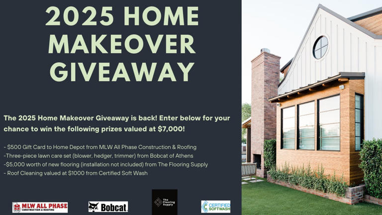 Enter to win: 2025 Home Makeover Giveaway