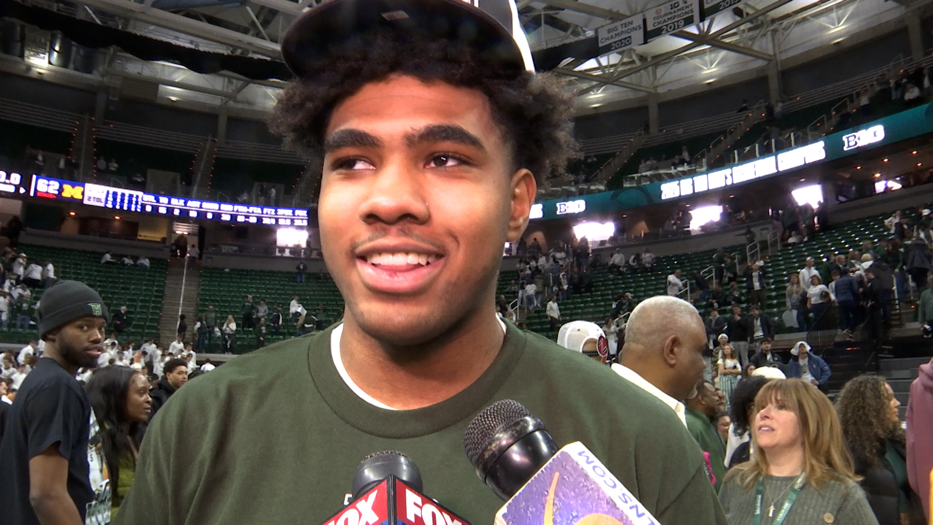 INTERVIEWS: Michigan State celebrates senior day with a win over Michigan