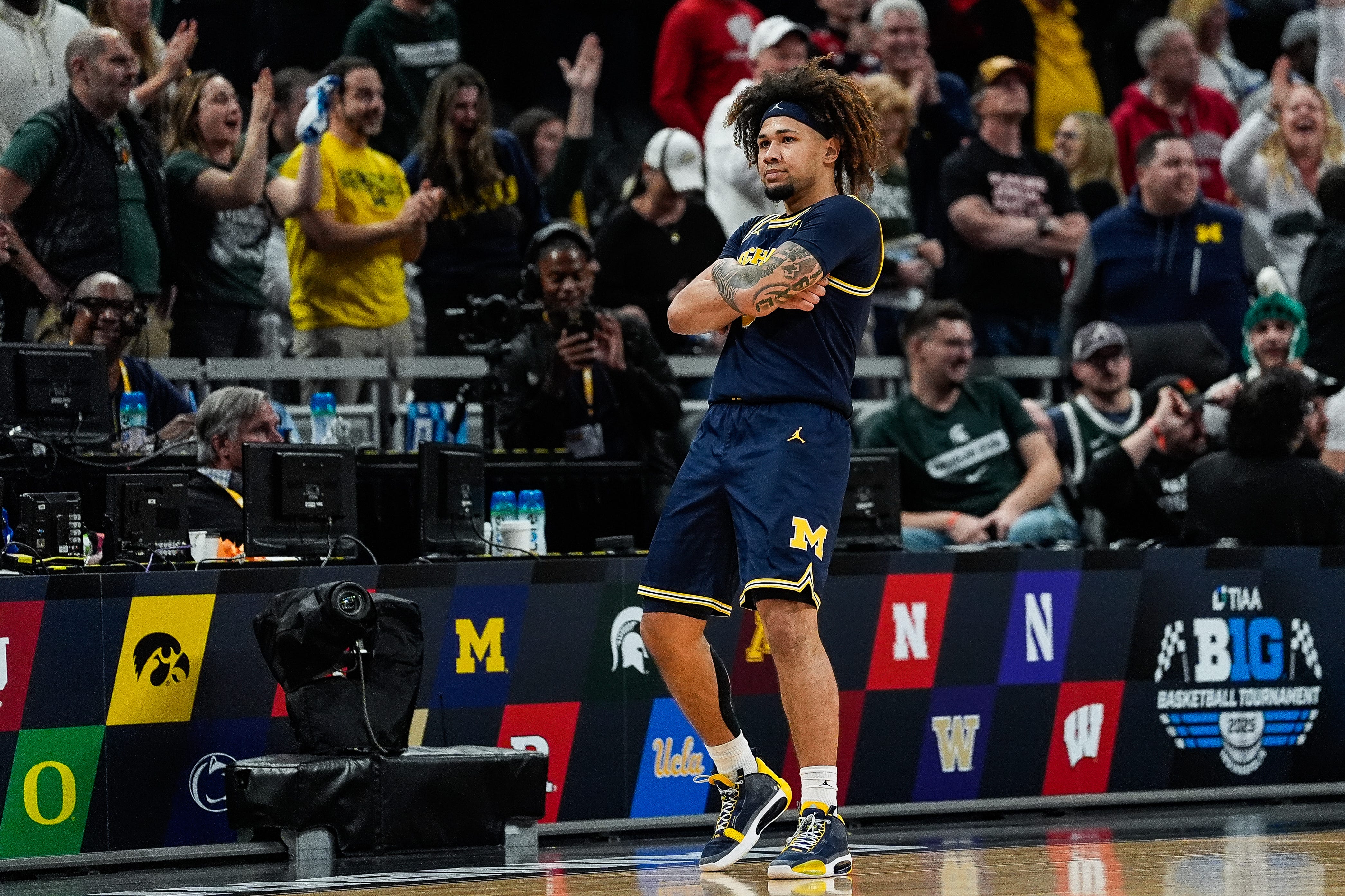 Michigan basketball's Tre Donaldson has date with his former team ...