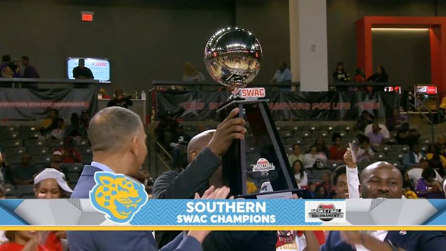 Southern Dominates Alcorn State By 20 Points To Claim SWAC Tournament ...