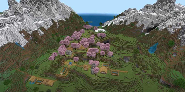 20 Best Minecraft Seeds For Cherry Blossom