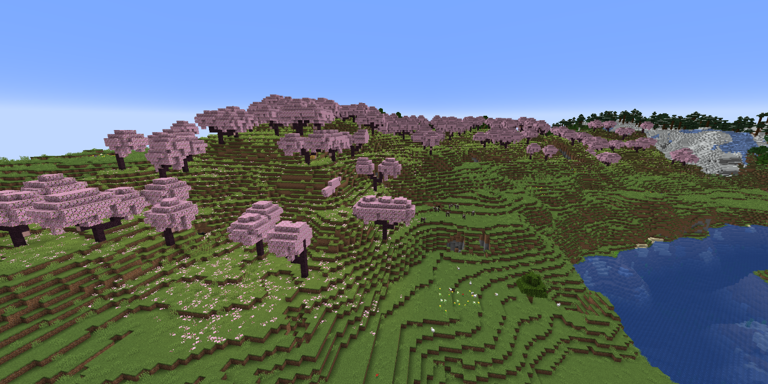 18 Best Minecraft Seeds For Cherry Blossom