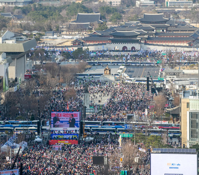 Protests over Yoon’s impeachment spread nationwide as court ruling nears