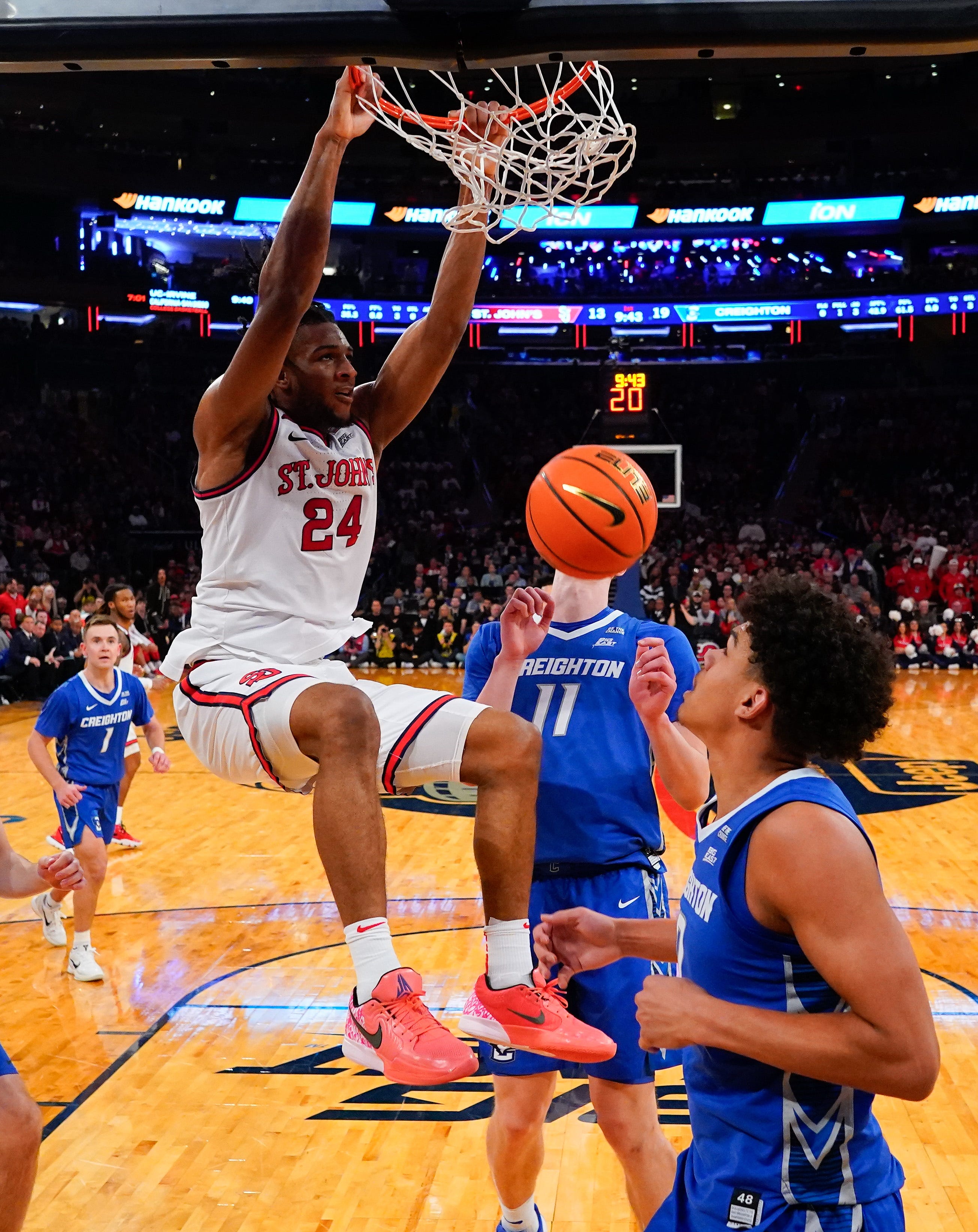 St. John's basketball’s March Madness opponent is Omaha to open 2025 ...