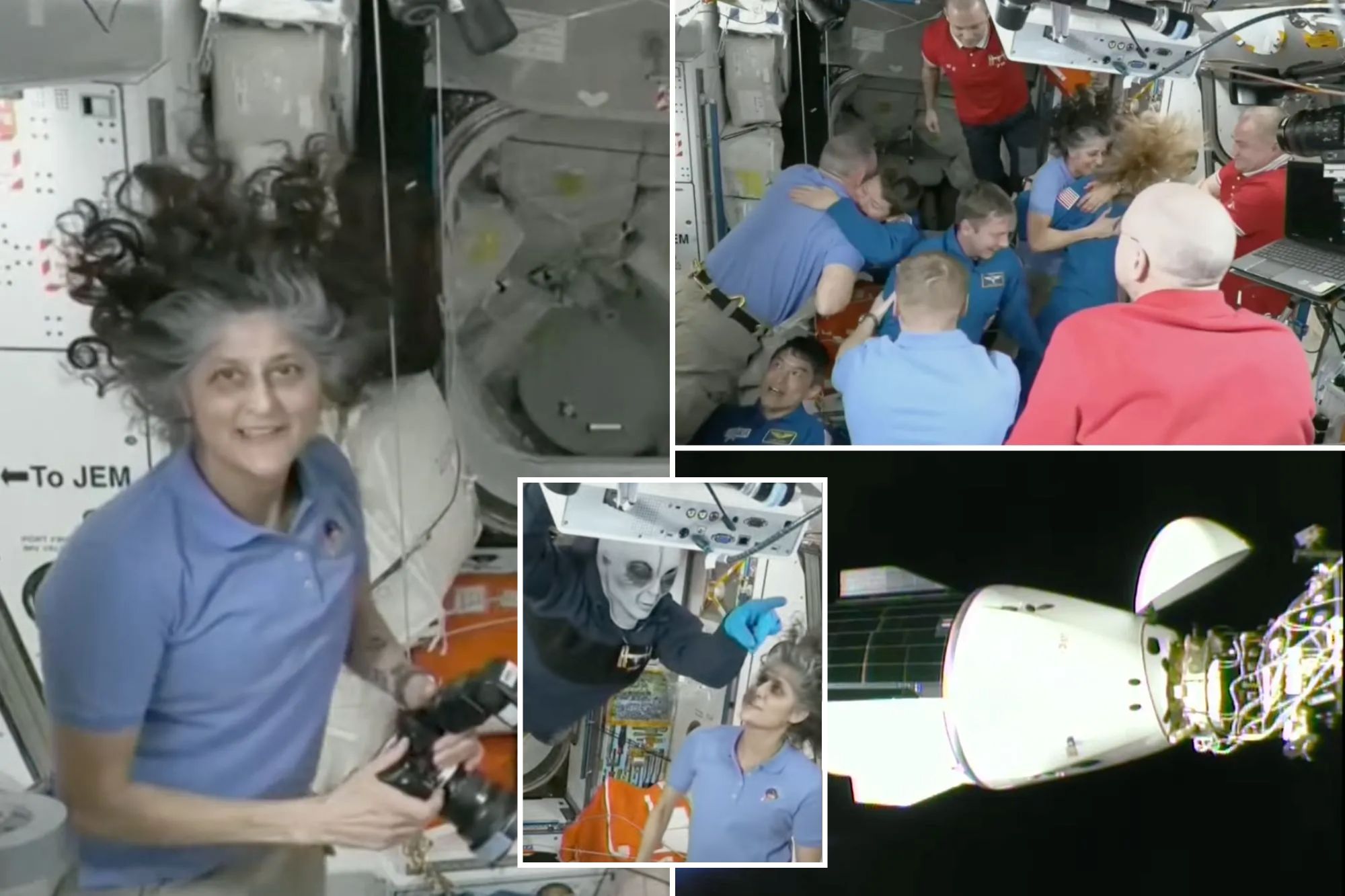 SpaceX Crew-10 successfully docks at International Space Station ...