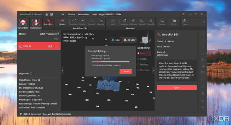 I tried using a 3D scanner to prepare my 3D printing files and I was amazed
