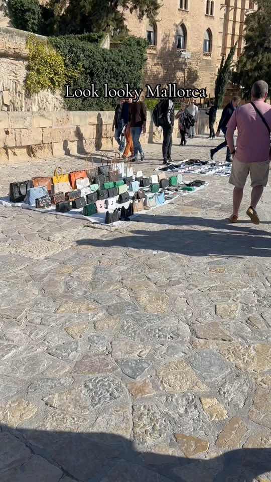 The Looky, Looky in Palma Mallorca Caught Red Handed