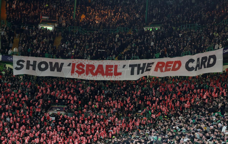 Soccer fans around the world call on FIFA, UEFA to 'show Israel the red ...
