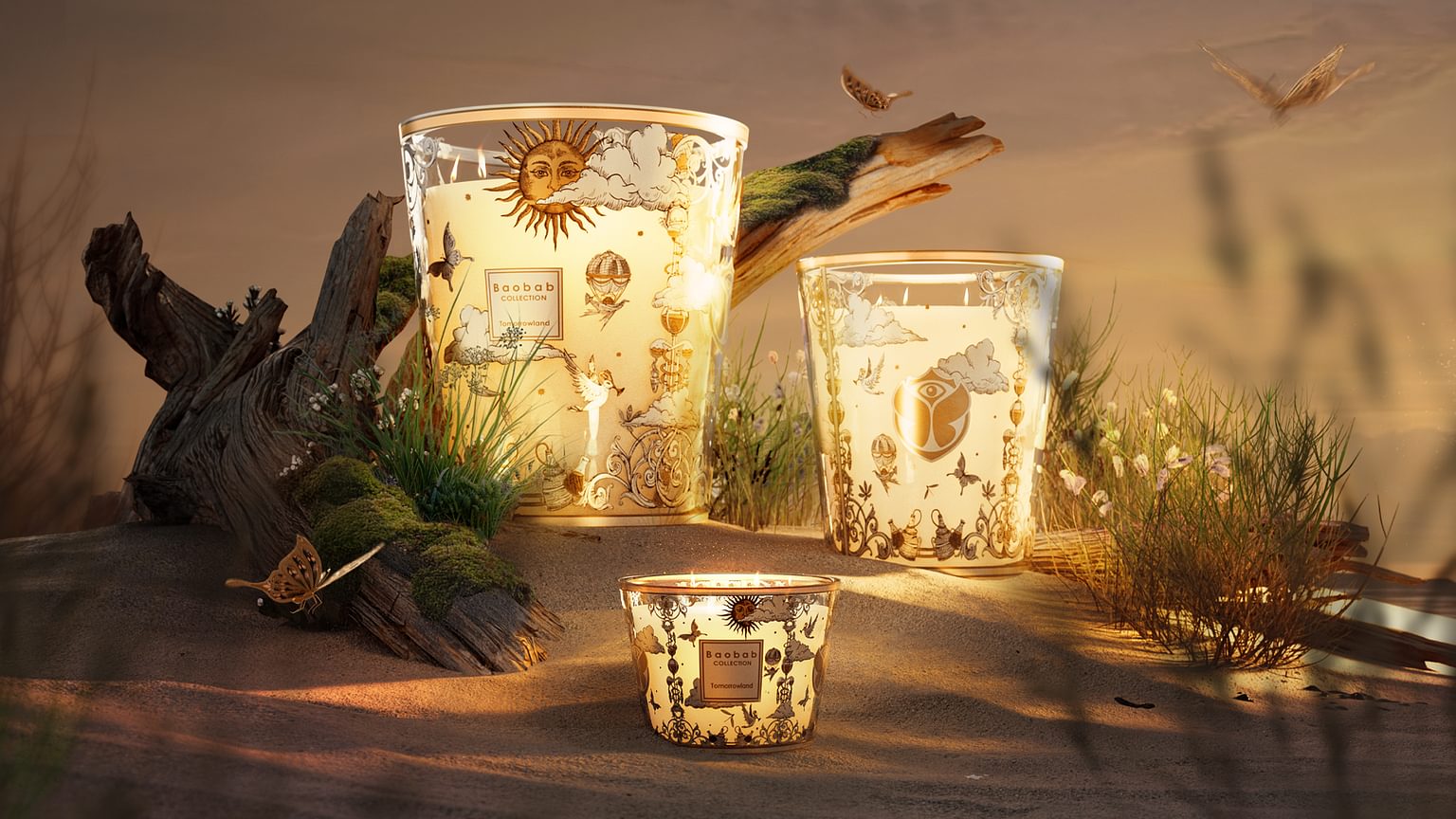 Deze geurkaarsen ruiken naar Tomorrowland
