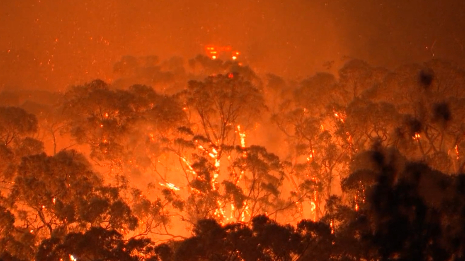 Bushfire destroys property in Melbourne as locals evacuated