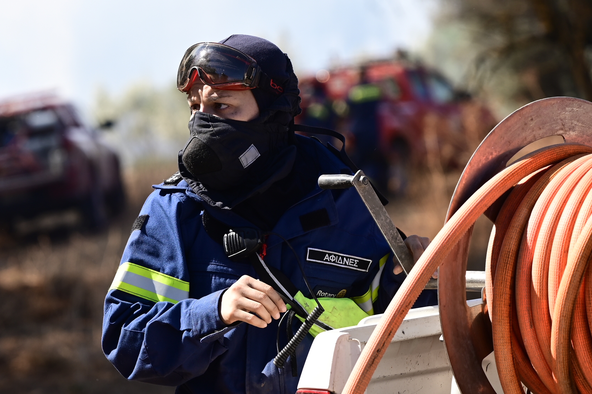 Ρεθυμνο: Φωτιά σε προαύλιο εργοστασίου στην περιοχή Λατζιμάς