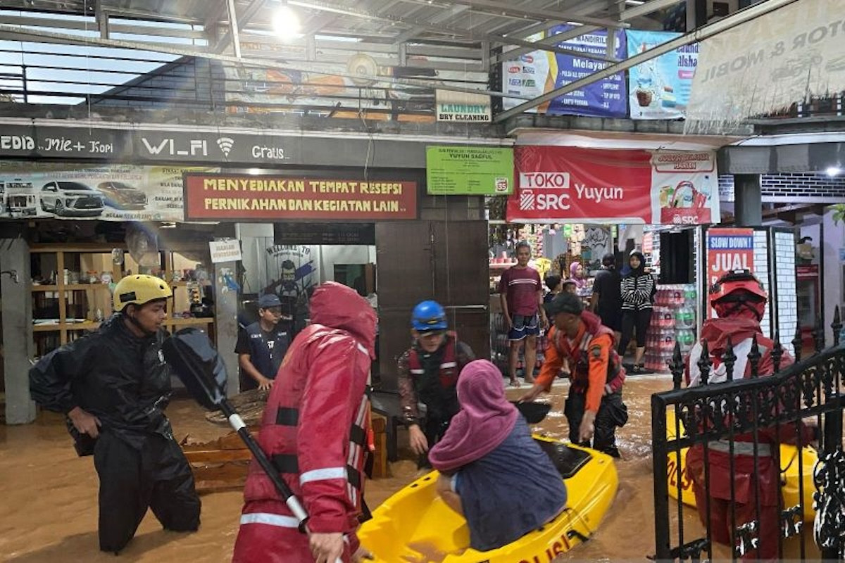 Banjir di Sumedang, 2.646 Warga Dievakuasi