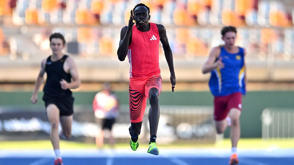 Australian sprint sensation Gout Gout, 17, runs fastest 200m time in ...