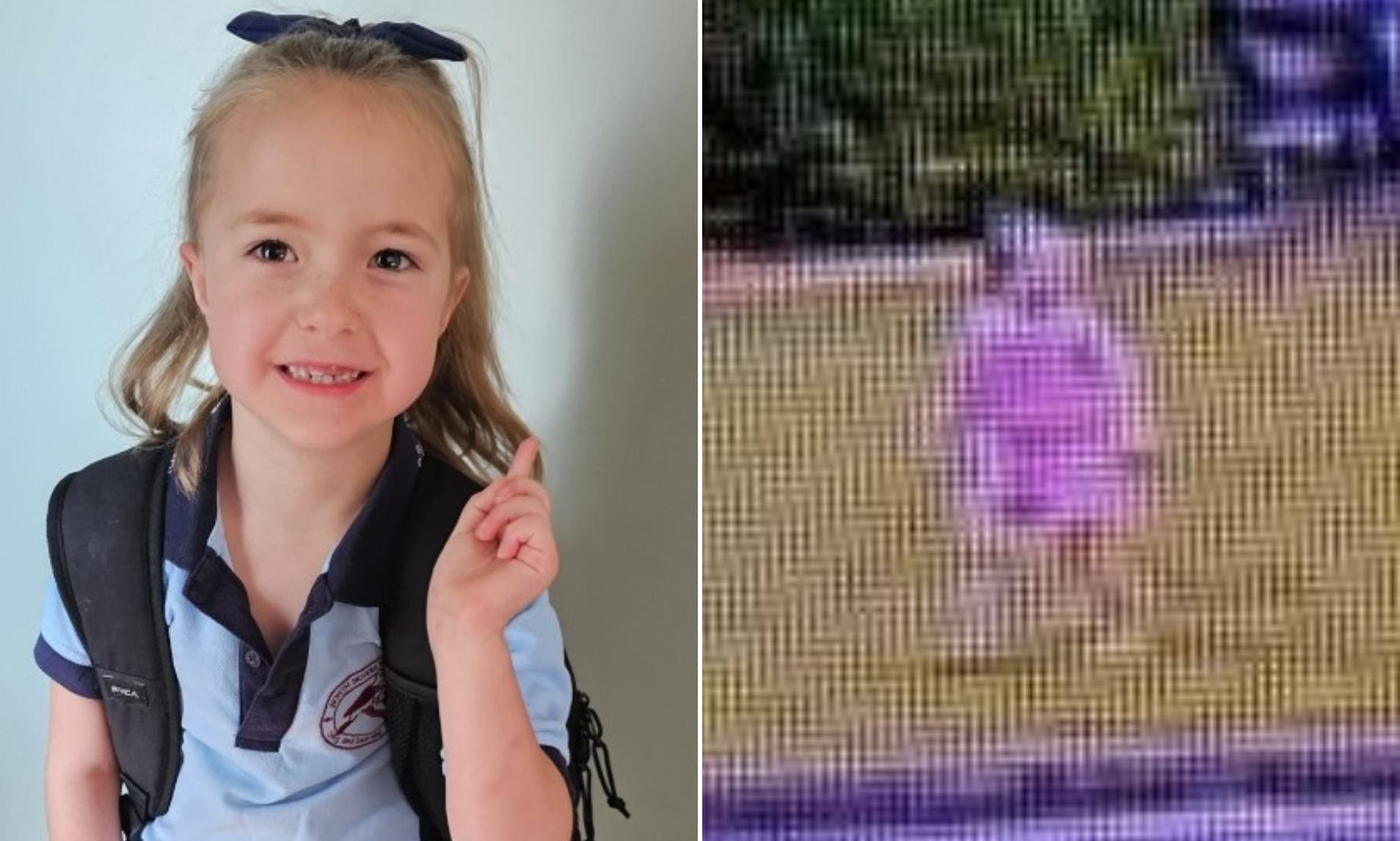 Grim discovery in the desperate search for a missing six-year-old girl