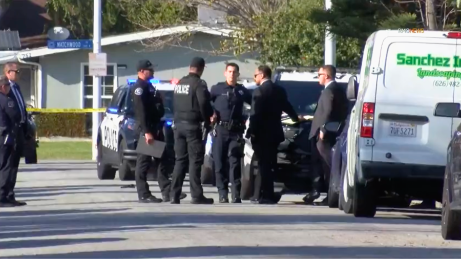 Azusa double homicide suspect in critical condition with knife wounds