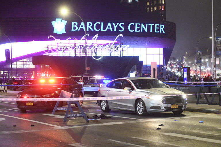 Man stabbed to death by group of teens outside Barclays Center in NYC