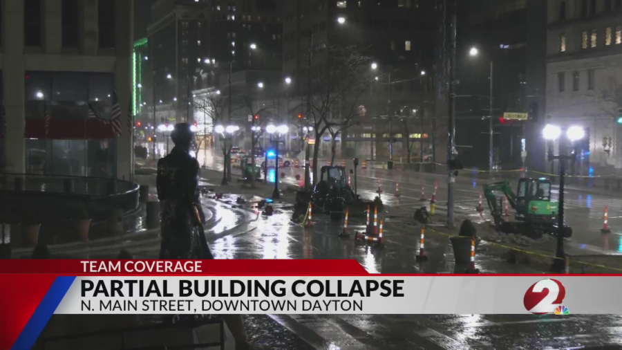 Stratacache Tower damaged after winds cause partial collapse of ...