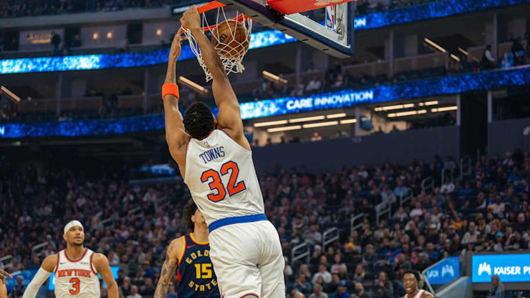 Knicks Fall to Warriors Despite Karl-Anthony Towns Mastery