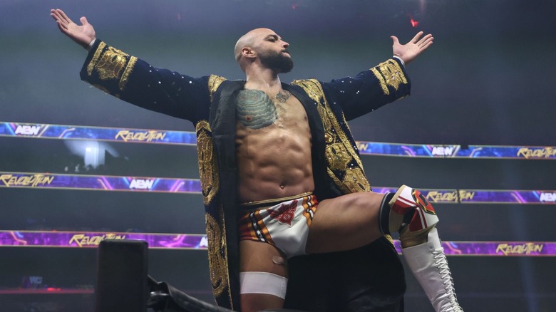 Ricochet, Mark Davis Advance In AEW International Title Tournament On ...