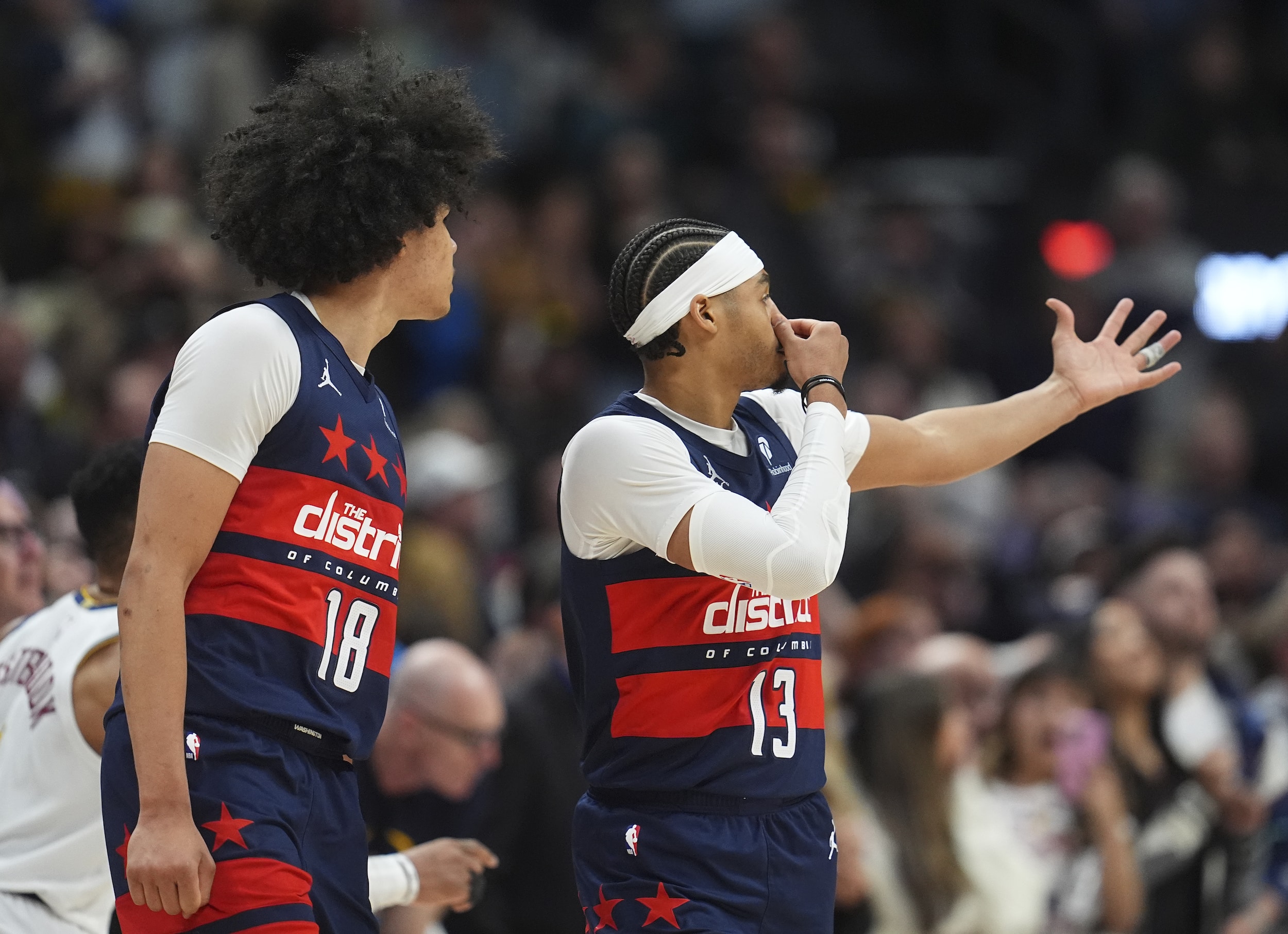 NBA: Jordan Poole hits last-second 3, Wizards upset Nuggets