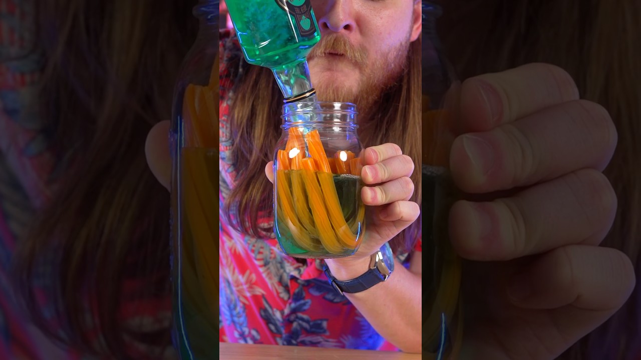 Orange Cream Twizzlers in Absinthe—A Strange Fusion