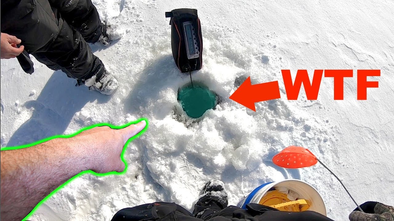 Epic Ice Fishing Day for Massive First Ice Smallmouth