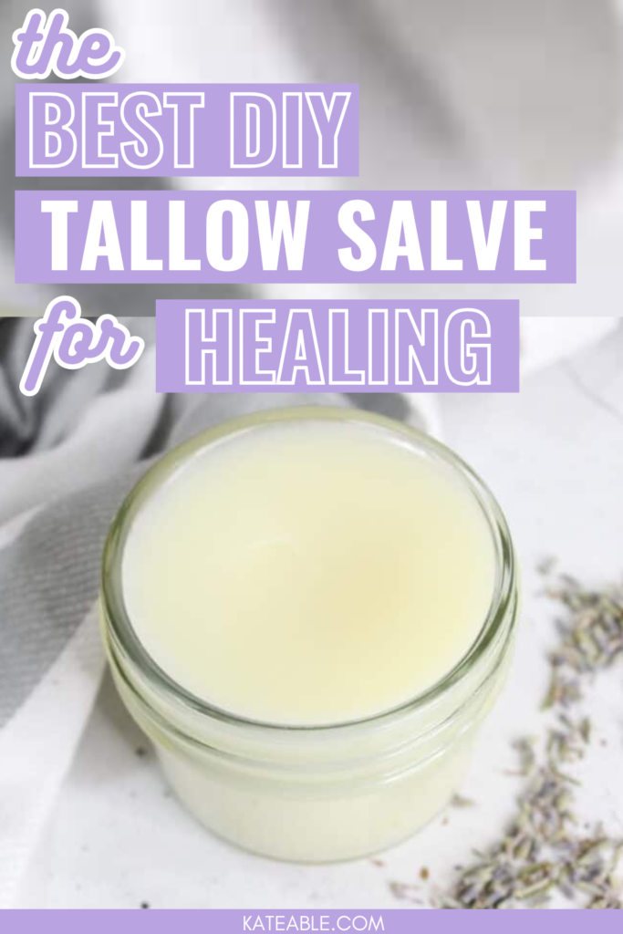 DIY Healing Tallow Salve Recipe