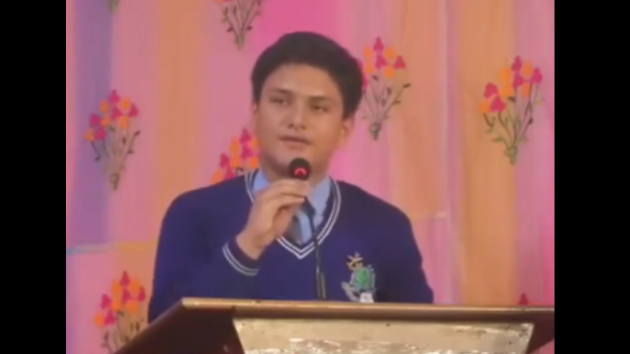 If Patriotism Was A Speech! Nepali Student’s Annual Day Speech Makes ...