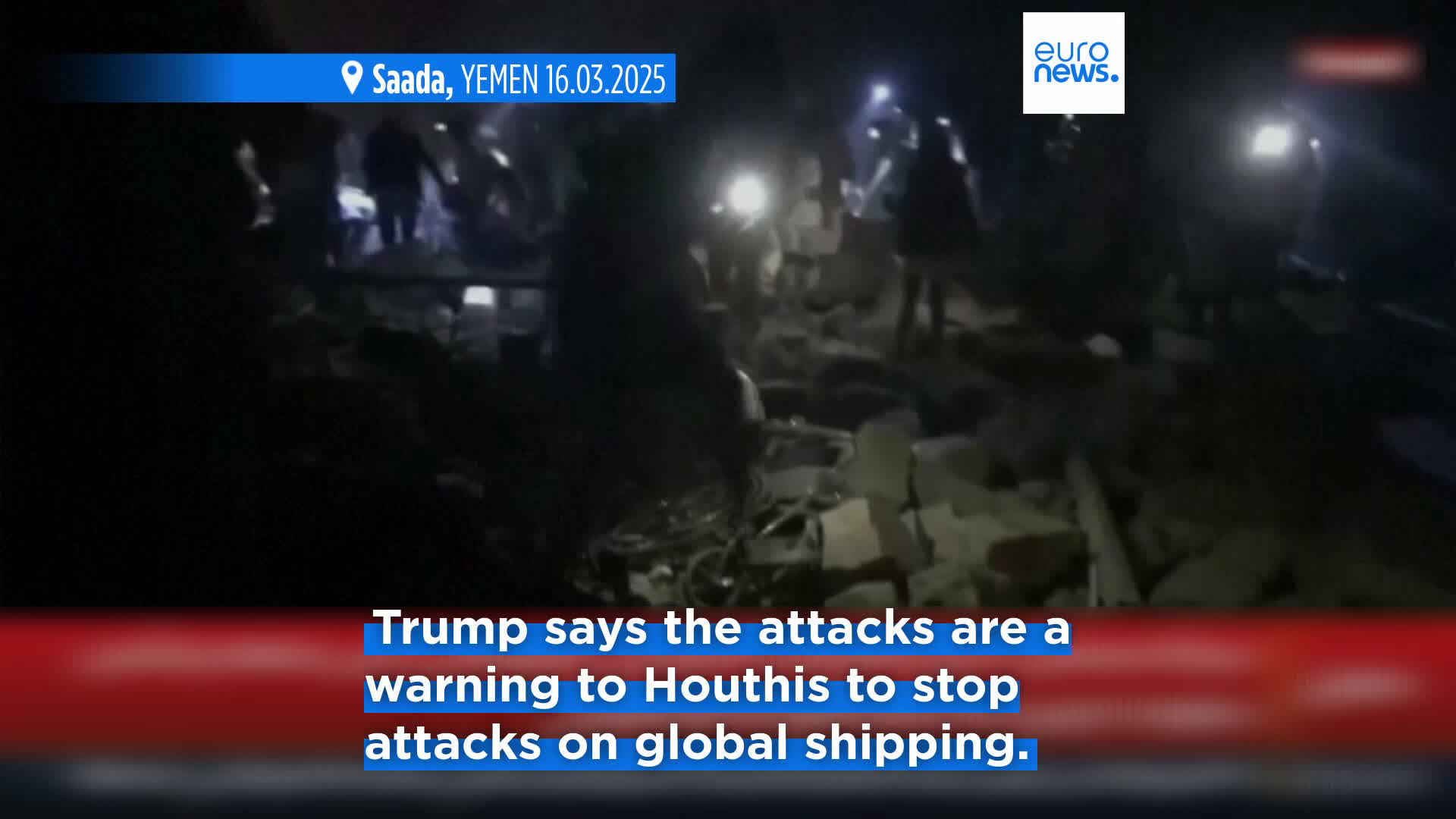 Houthis say at least 31 killed after wave of US airstrikes on Yemen Houthis say at least 31 killed after wave of US airstrikes on Yemen