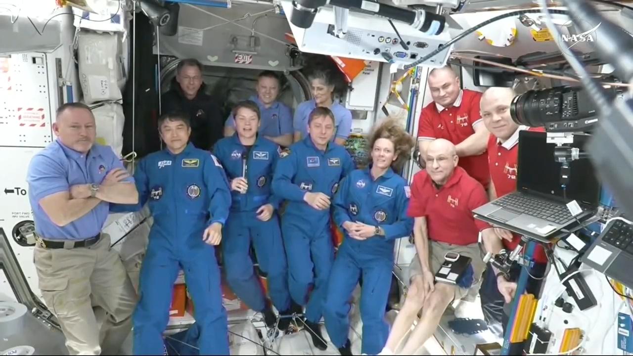 Replacements for NASA's two stranded astronauts enter the ISS