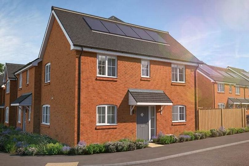 Work to start on more than 100 new homes with solar panels on edge of ...