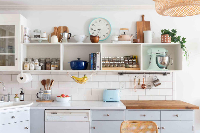 How to Finally Clean the Gap Between Your Kitchen Cabinets and the ...