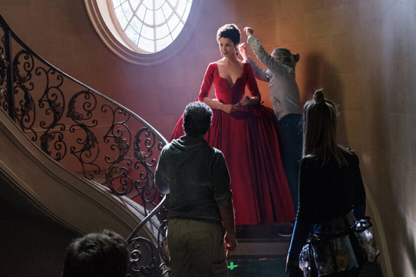 Outlander travels back in time behind the scenes of series two - the ...