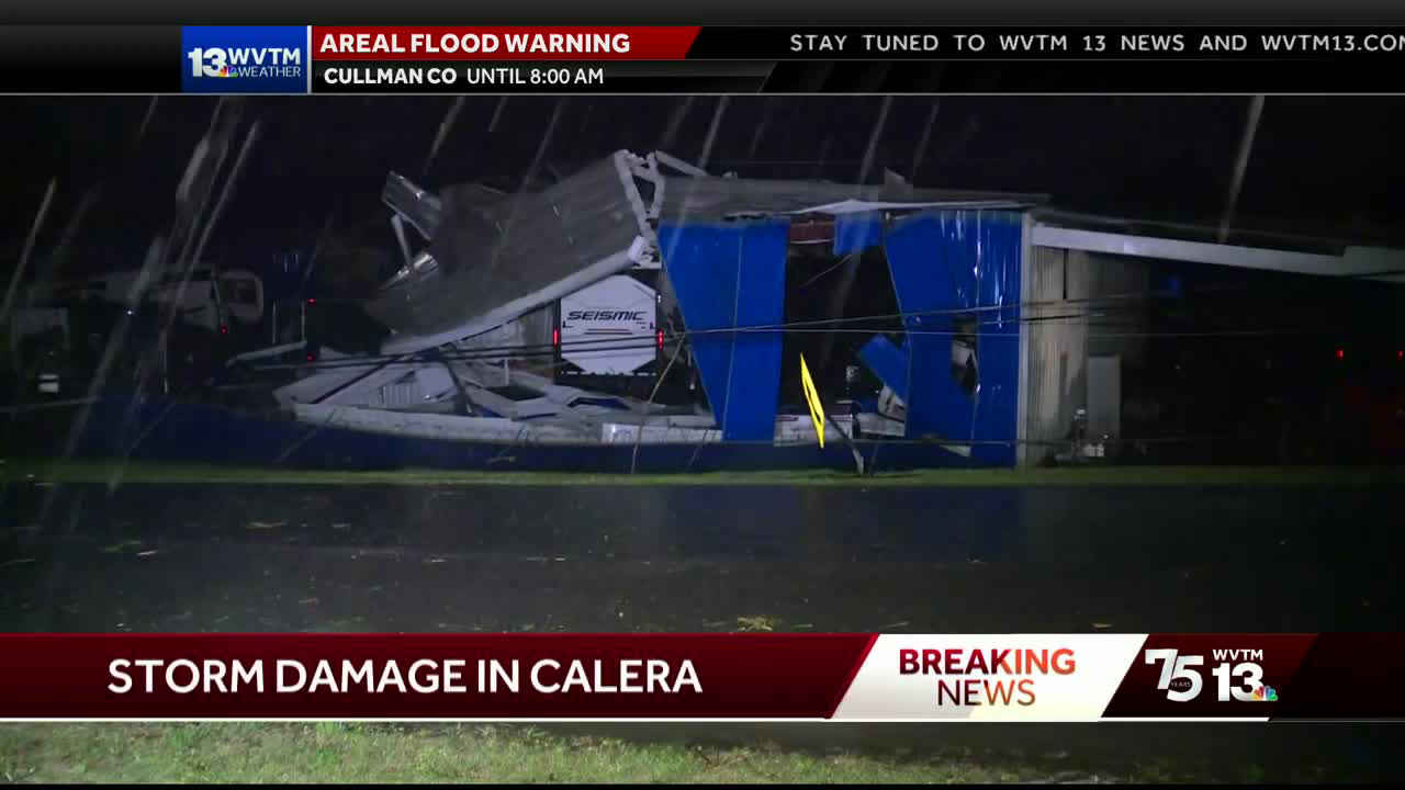 Severe storms leave damage across Alabama - Sunday morning update Severe storms leave damage across Alabama - Sunday morning update