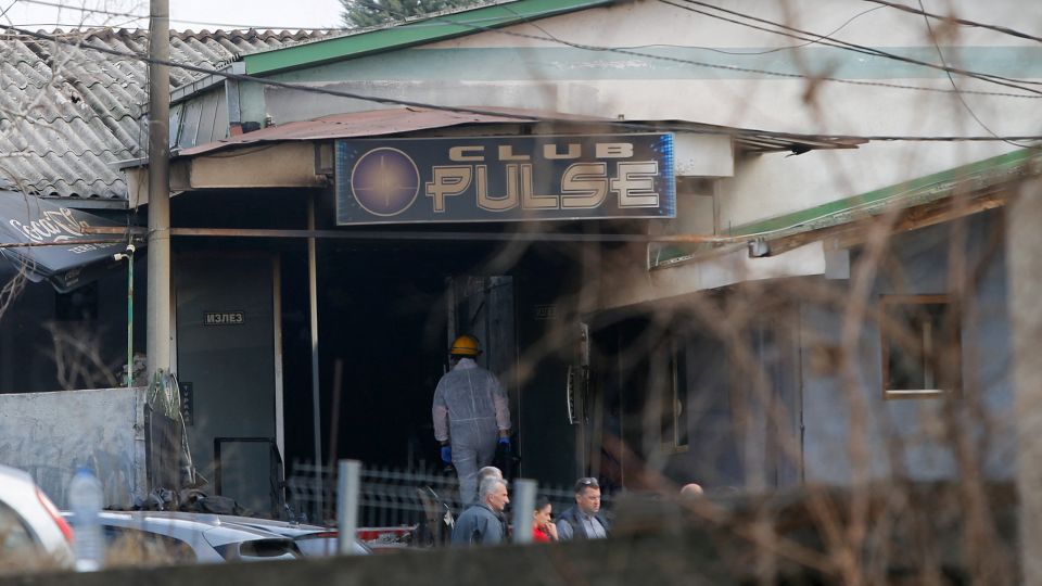 Fire rips though North Macedonia nightclub, killing 59 people