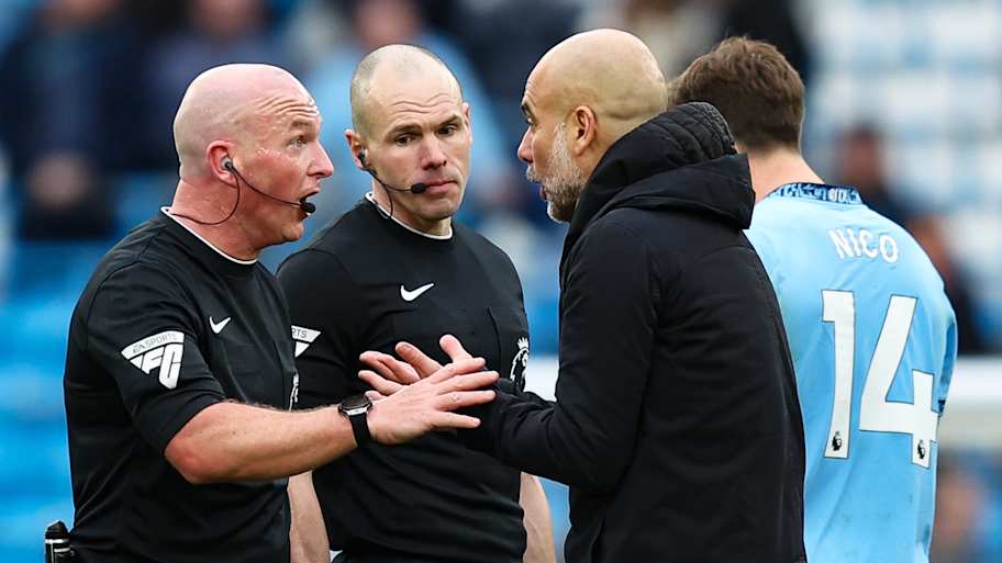 Pep Guardiola rages at referee after 'leg-breaker' tackle on Man City star
