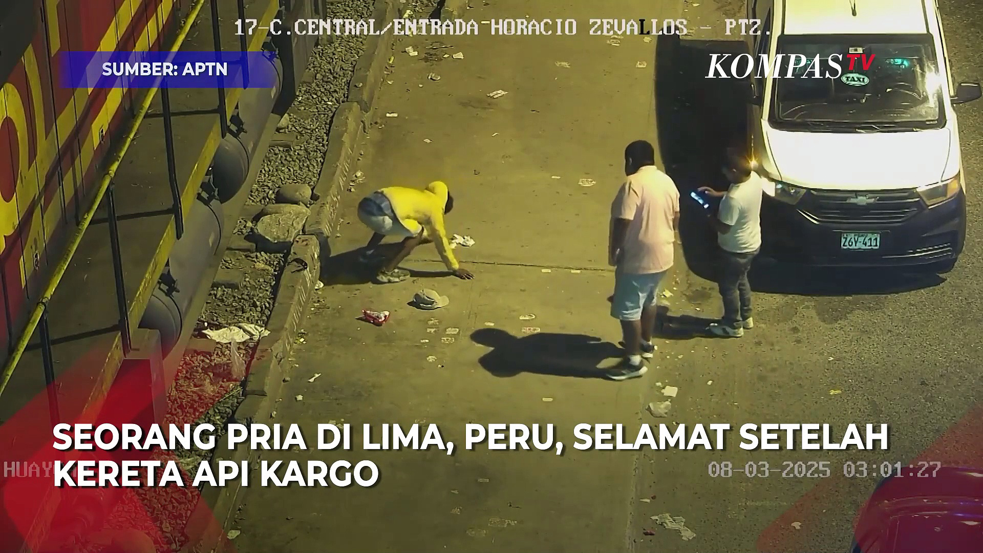 Pria Ini Selamat usai Tubuhnya Dilewati Kereta Api Saat Tertidur di Rel Pria Ini Selamat usai Tubuhnya Dilewati Kereta Api Saat Tertidur di Rel