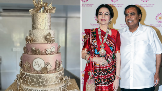 Vantara-themed cake unveiled for Mukesh and Nita Ambani’s 40th ...