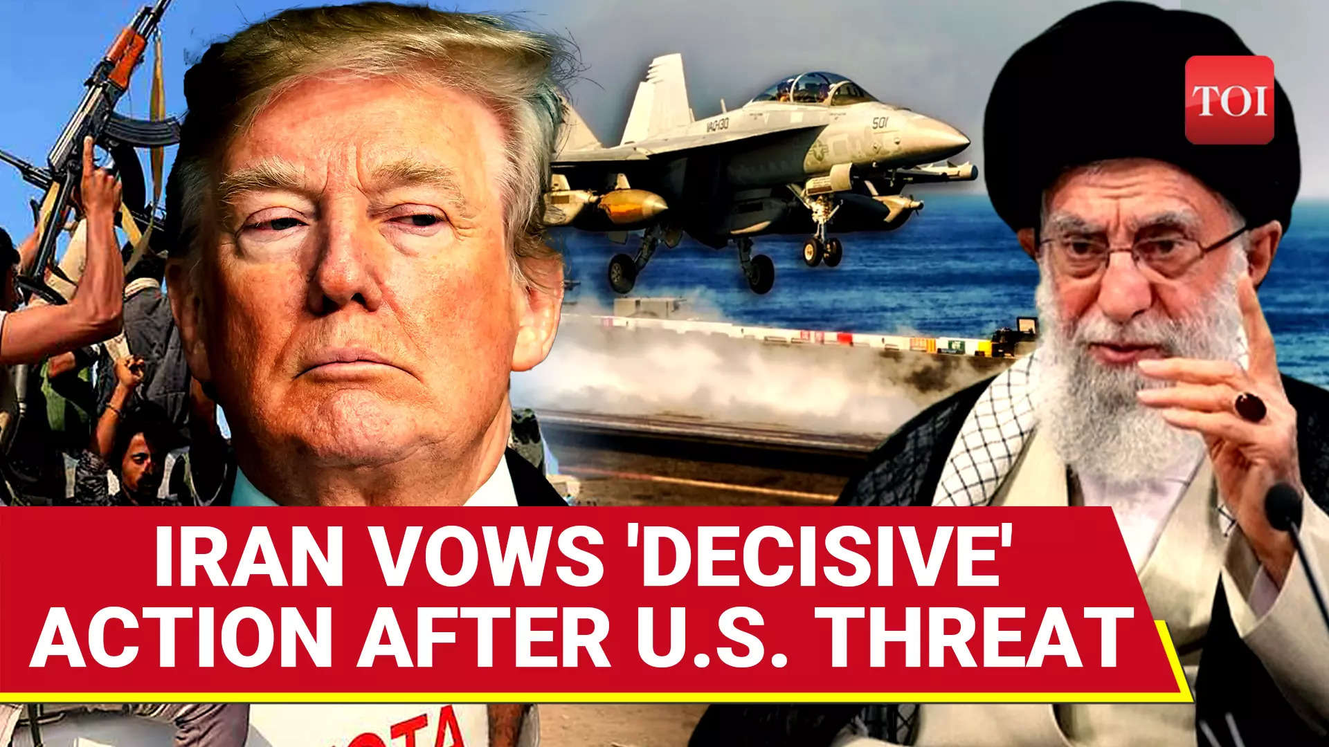 Iran Says Don't Want War But Will Strike Decisively If Attacked By US ...