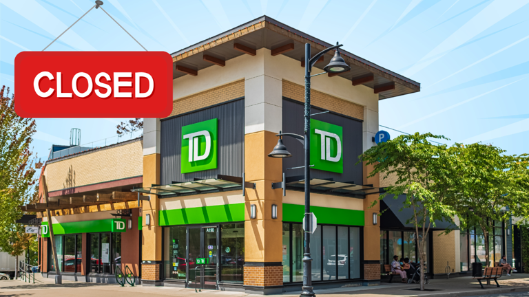 TD Bank Is Closing Locations in 11 States—Here's When and Where