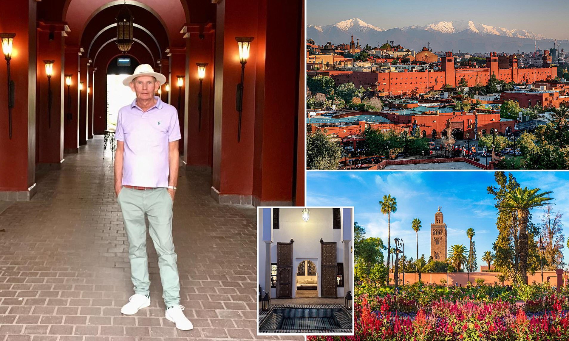 I quit the UK for a North African country - the weather is terrific ...